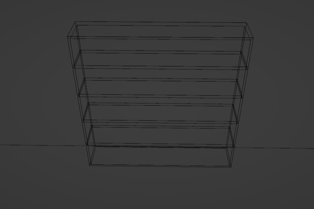 3D model Book Rack 3D model VR / AR / low-poly | CGTrader