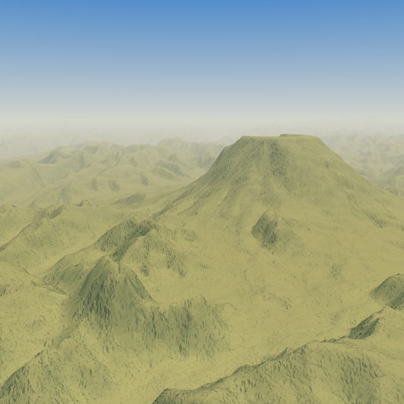 River Valley Terrain 3D model | CGTrader