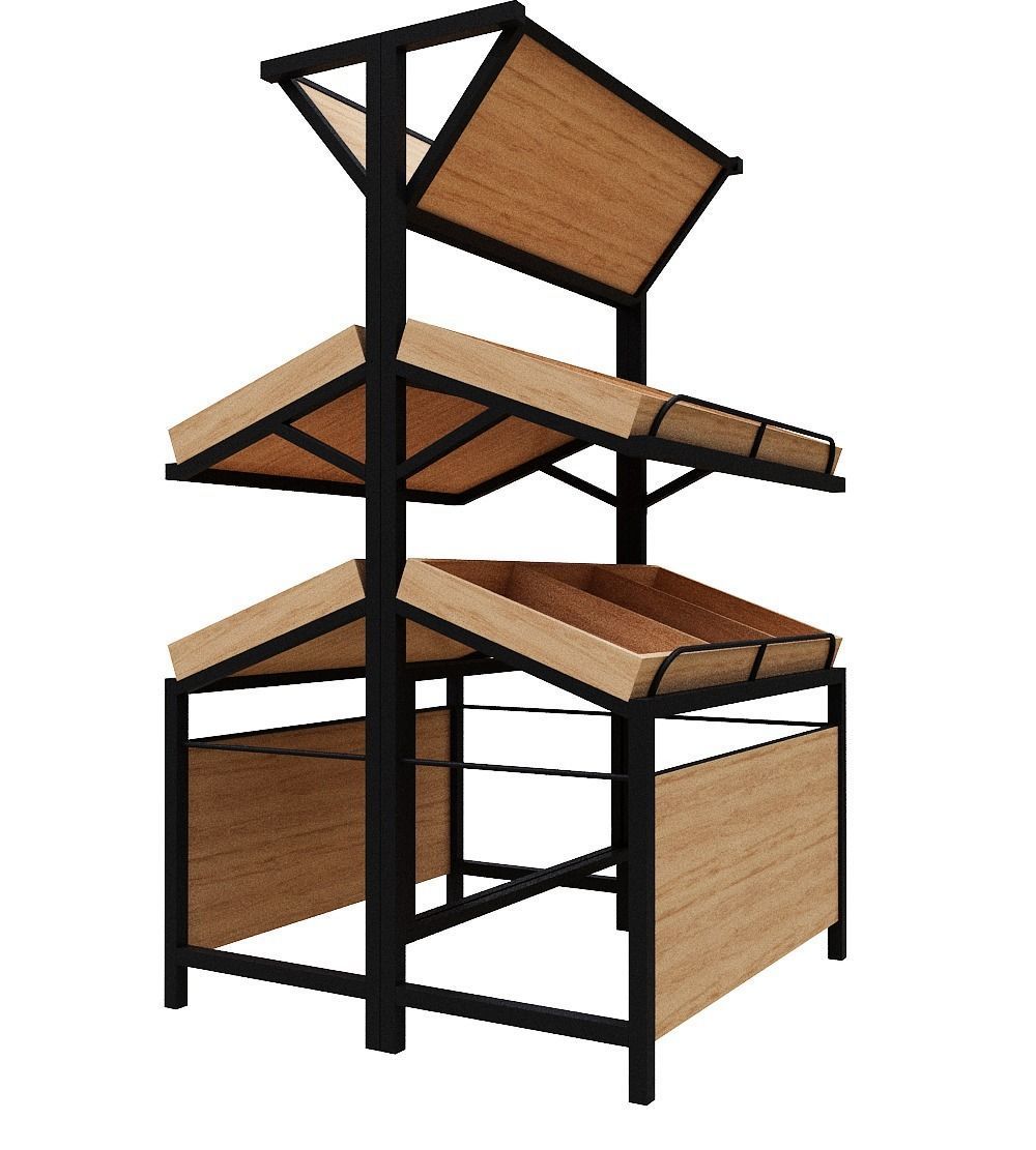 3D model Stall models VR / AR / low-poly | CGTrader