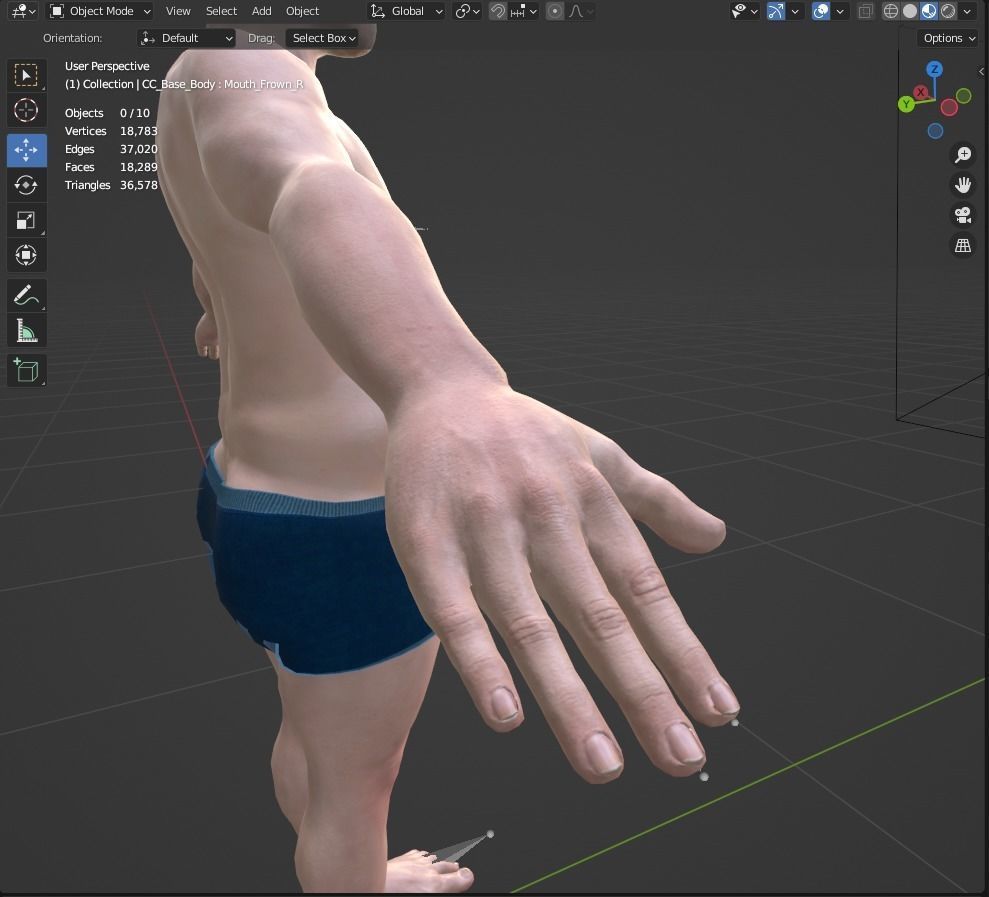 3D model Old man base model - Realistic VR / AR / low-poly | CGTrader