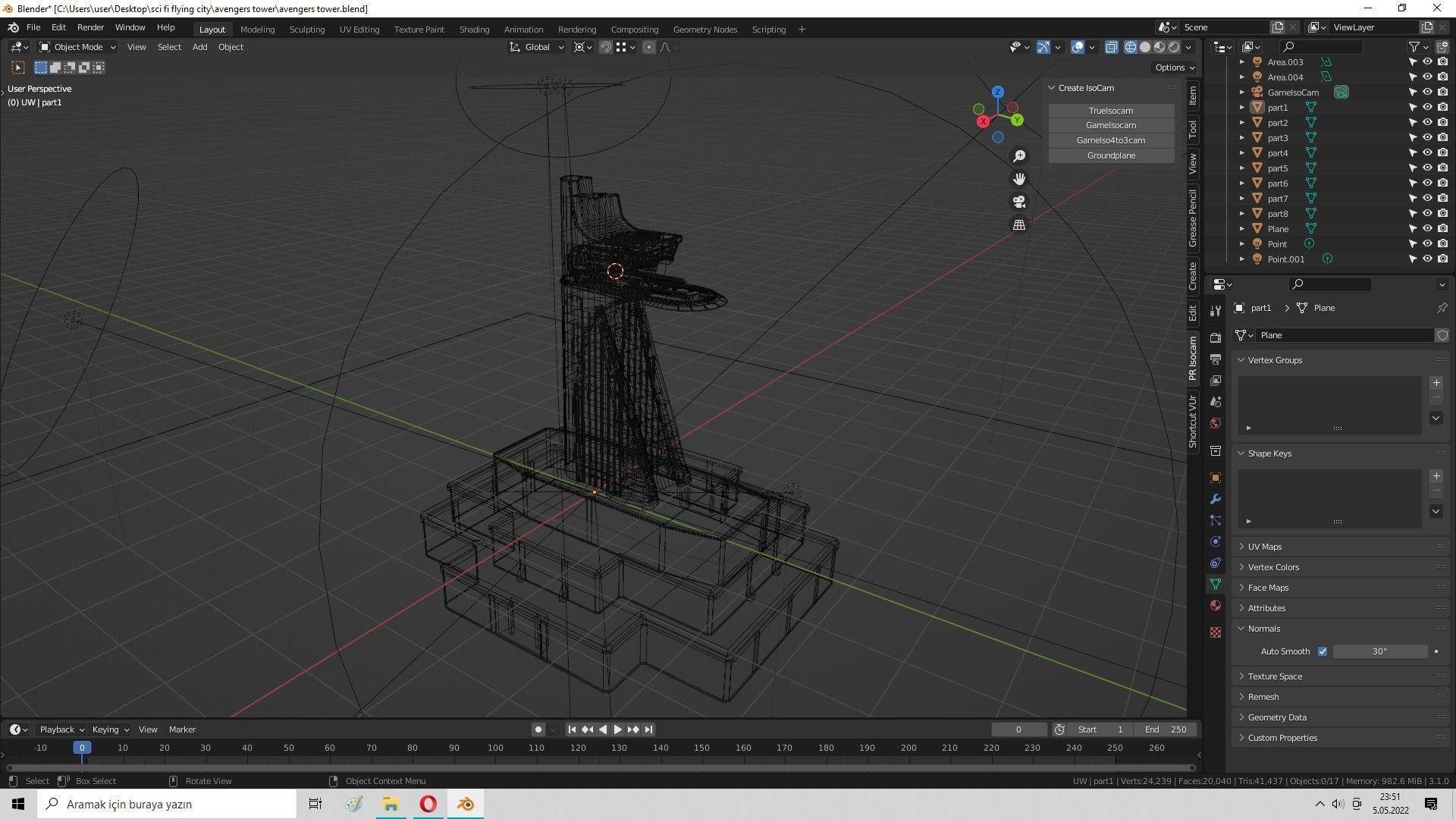 3D model Avengers Tower VR / AR / low-poly | CGTrader