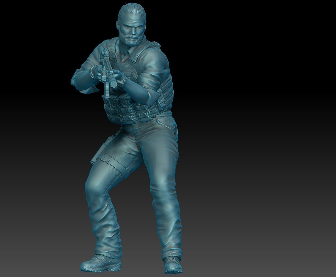 BLACK OPS SOLDIER 3D model 3D printable | CGTrader