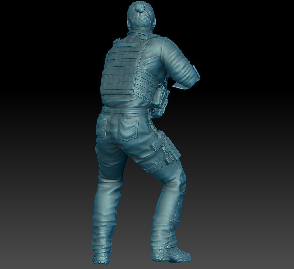 BLACK OPS SOLDIER 3D model 3D printable | CGTrader