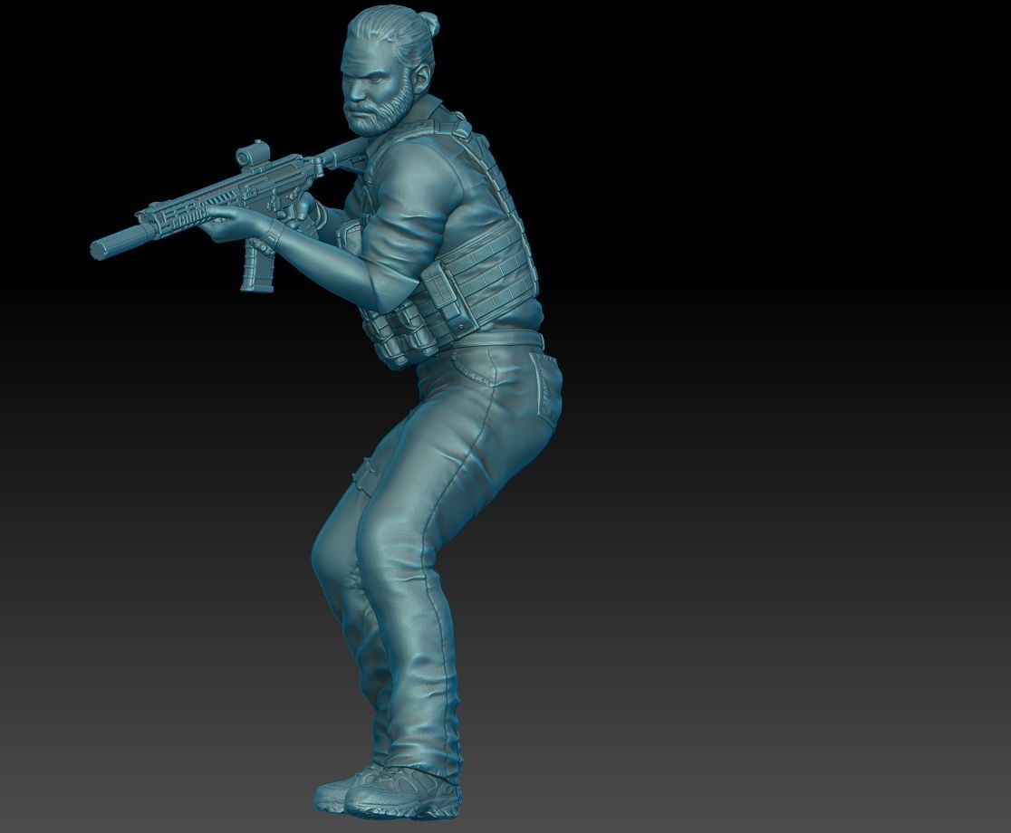 BLACK OPS SOLDIER 3D model 3D printable | CGTrader