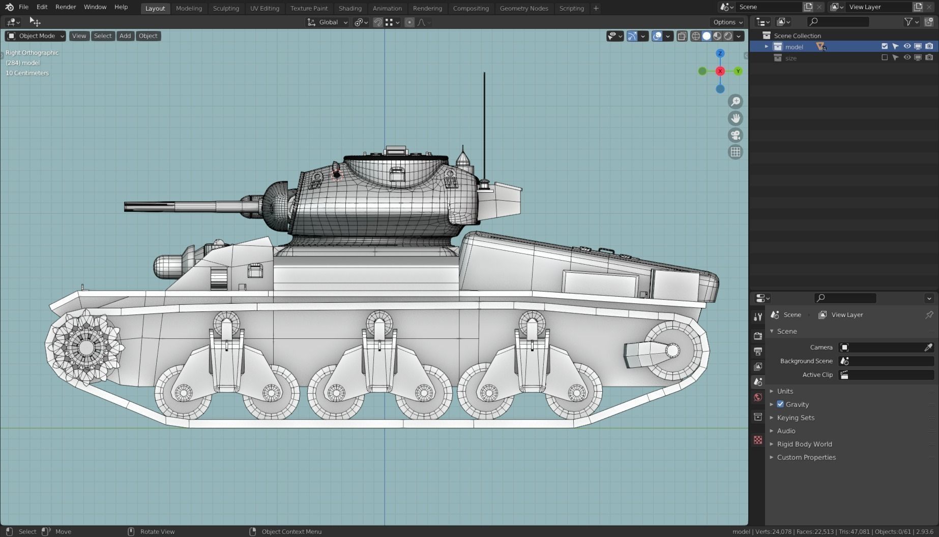 3D model AC1 SENTINEL TANK BASE MESH VR / AR / low-poly | CGTrader