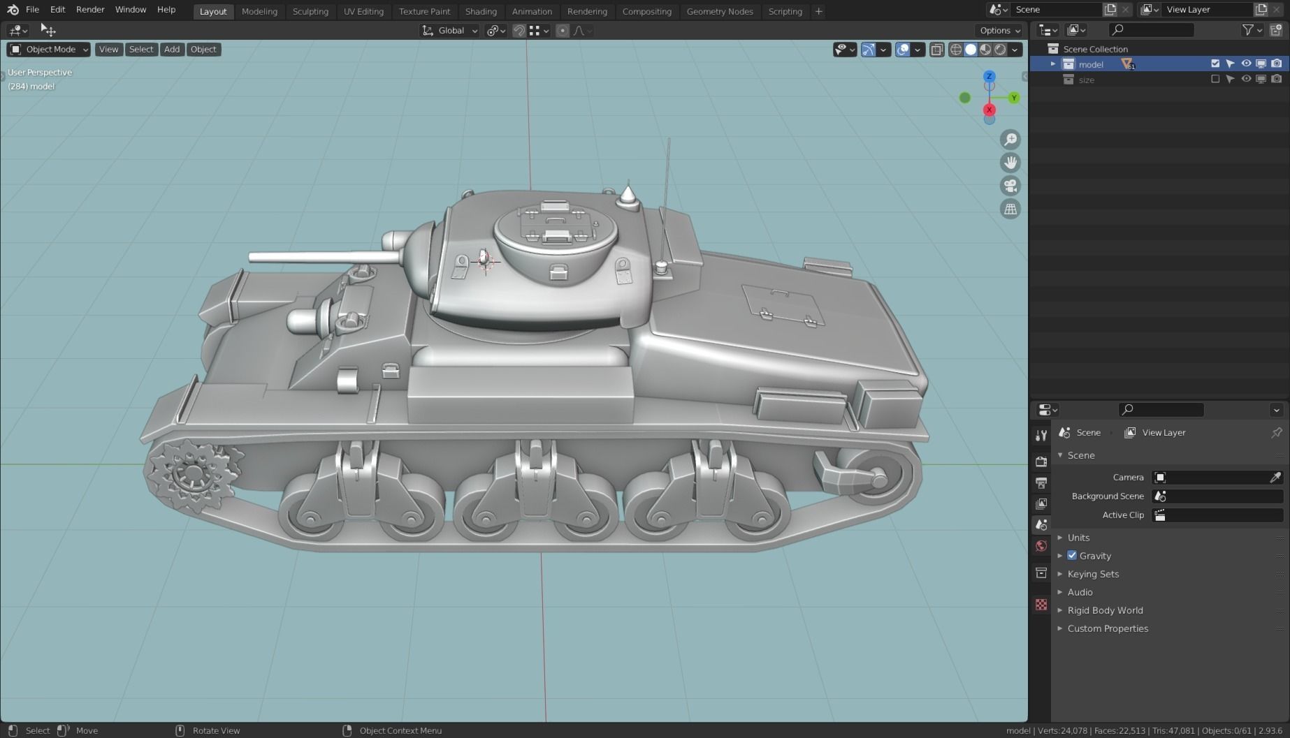 3D model AC1 SENTINEL TANK BASE MESH VR / AR / low-poly | CGTrader