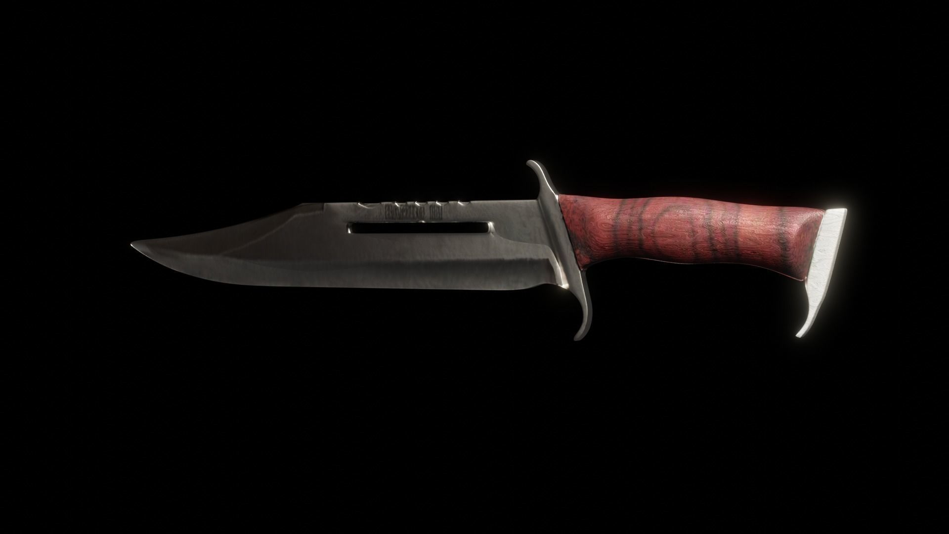 3D model KNIFE VR / AR / low-poly | CGTrader