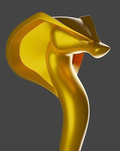 JAFAR STAFF BASTON DE JAFAR 3D model 3D printable | CGTrader