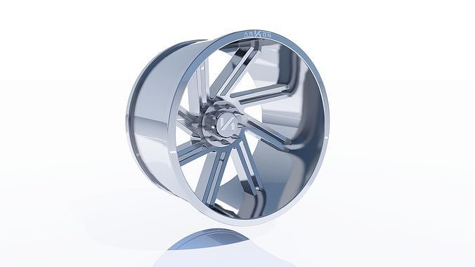 Arkon DaVinci Off-Road Rim 3D model | CGTrader