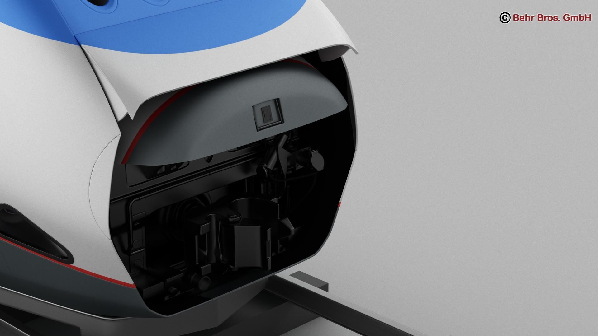 Acela Express 3D model animated rigged | CGTrader