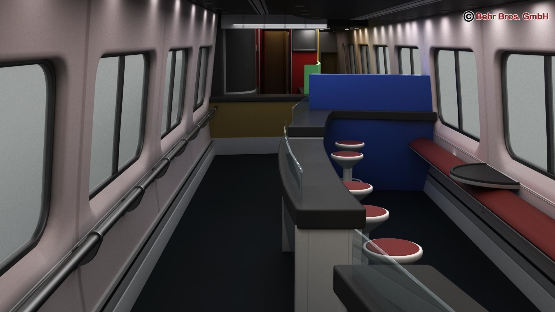 Acela Express 3D model animated rigged | CGTrader