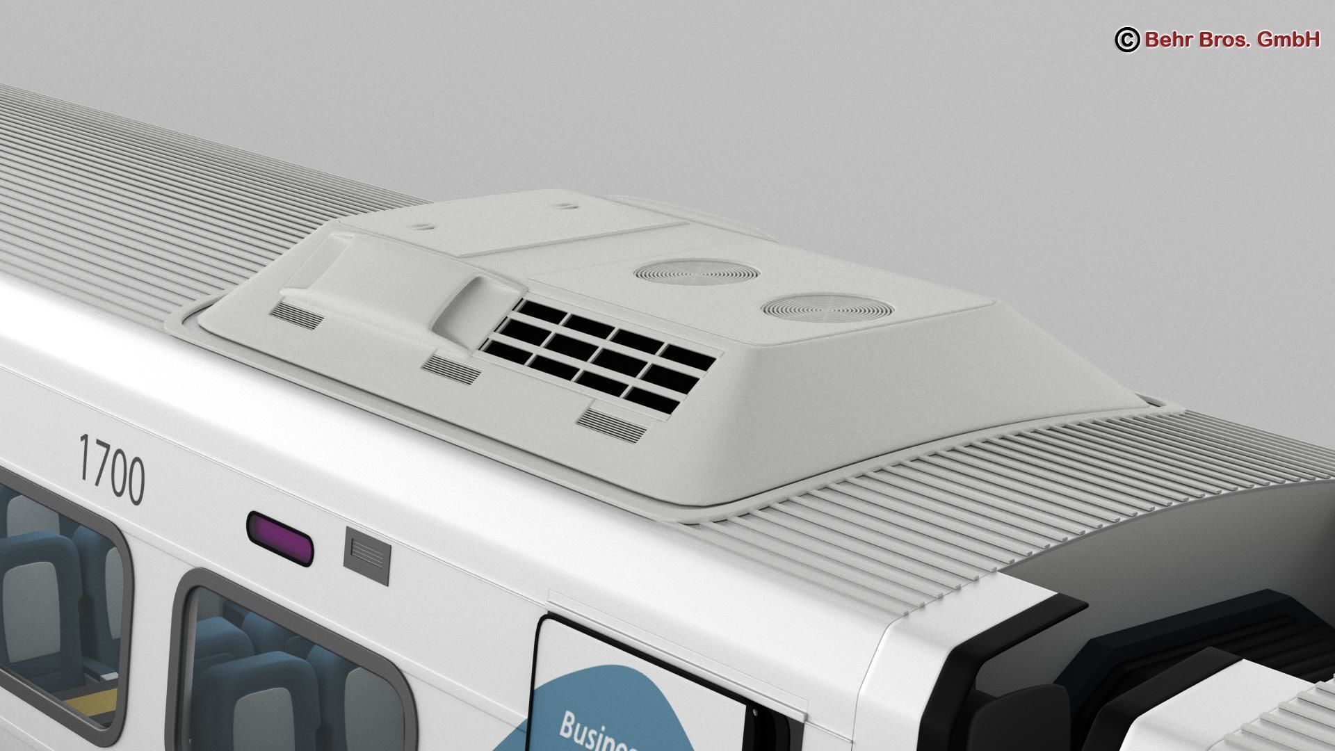 Acela Express 3D model animated rigged | CGTrader