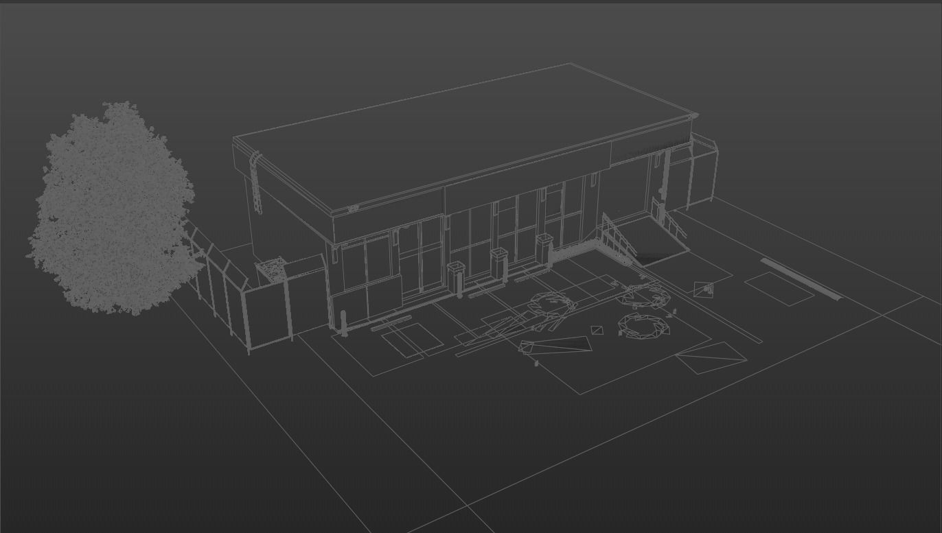 3D model 7 eleven convenience store VR / AR / low-poly | CGTrader