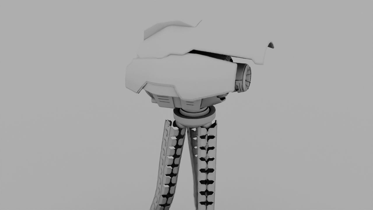 3-leg Robot rigged - animated character 3D model animated rigged | CGTrader