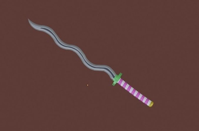 Obanai Sword 3D model | CGTrader