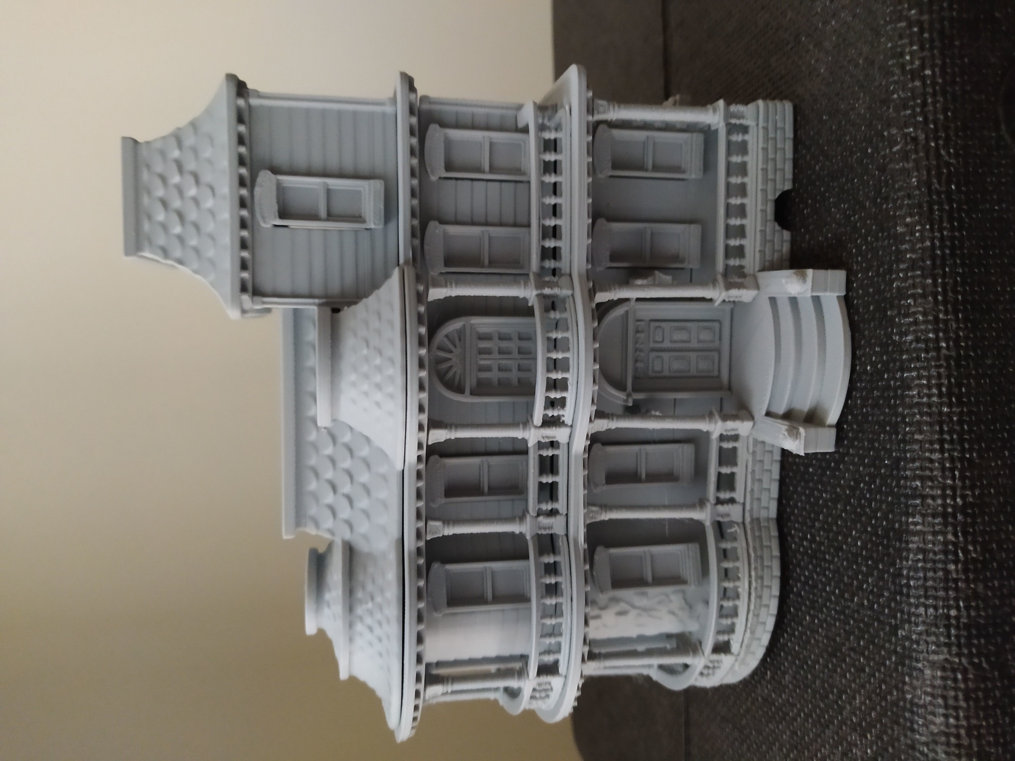 Colonial House - 3D Printing Ready 3D model 3D printable | CGTrader