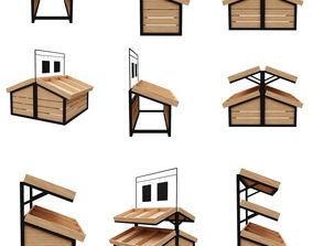 Food stall 3D Models | CGTrader