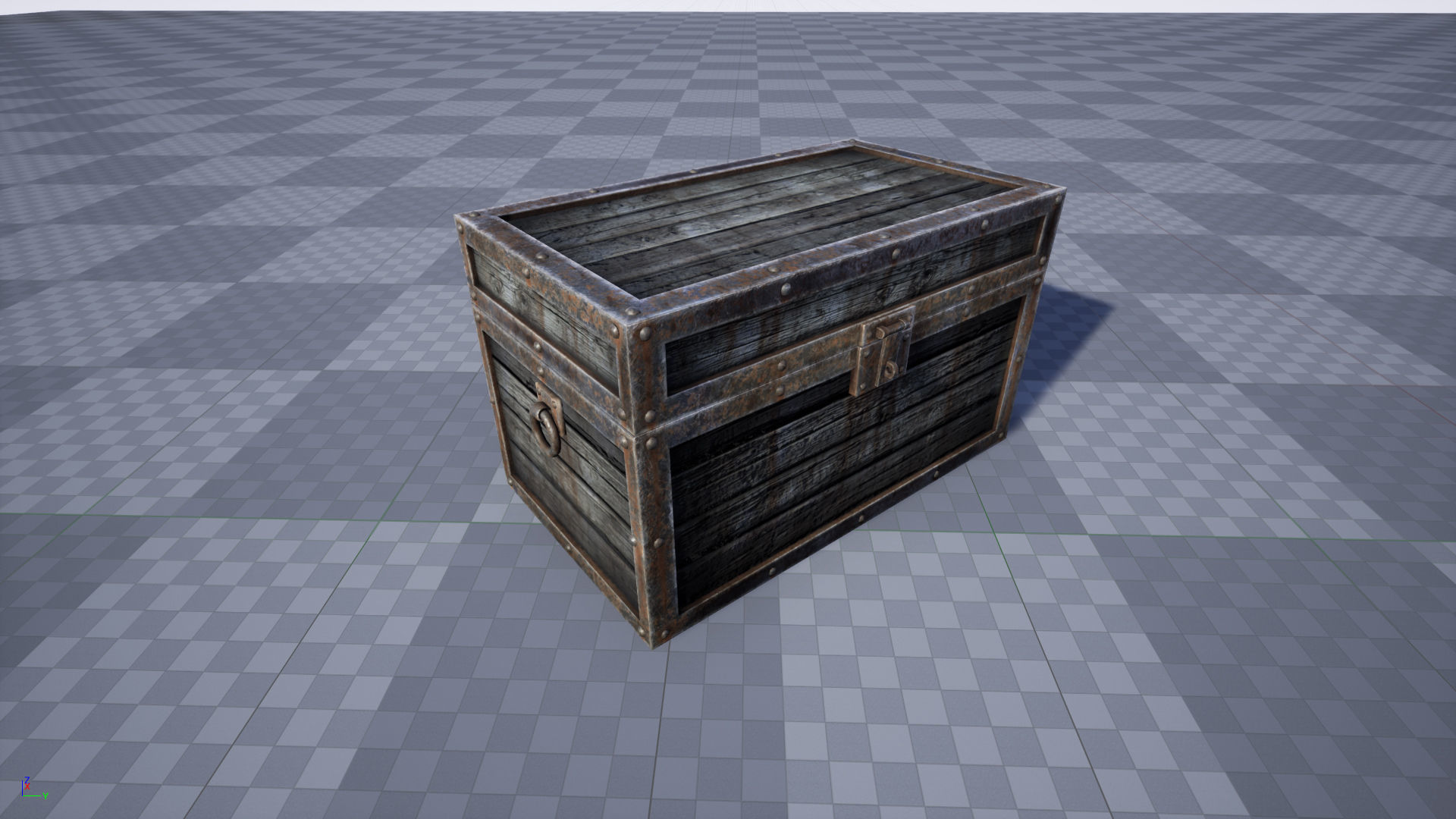 3D model Vintage Crates Barrels and Chests For Unreal Engine 4 VR / AR ...