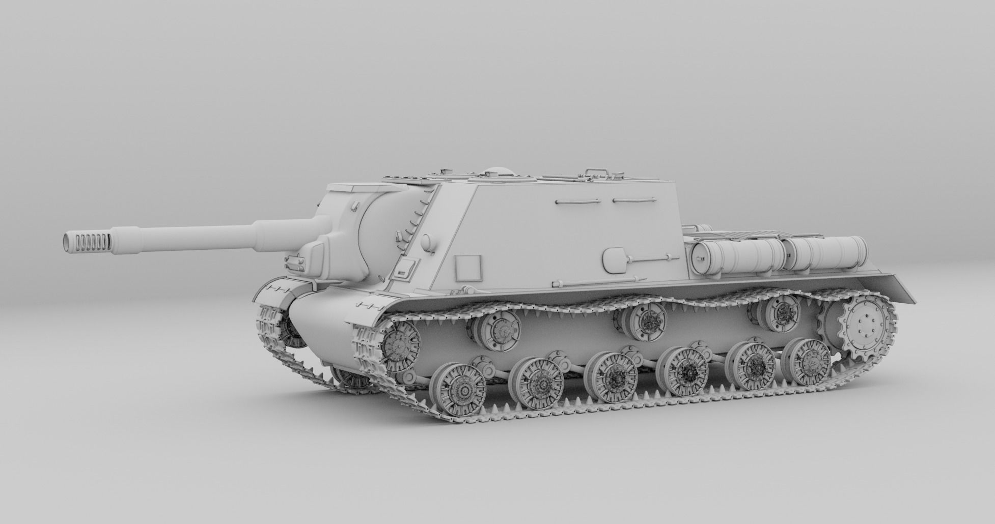ISU 152 3D model | CGTrader