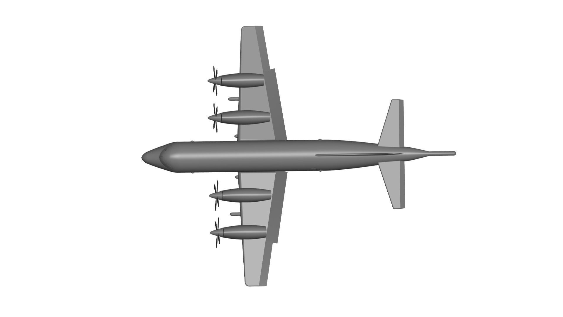 Lockheed P-3C Orion 3D model | CGTrader