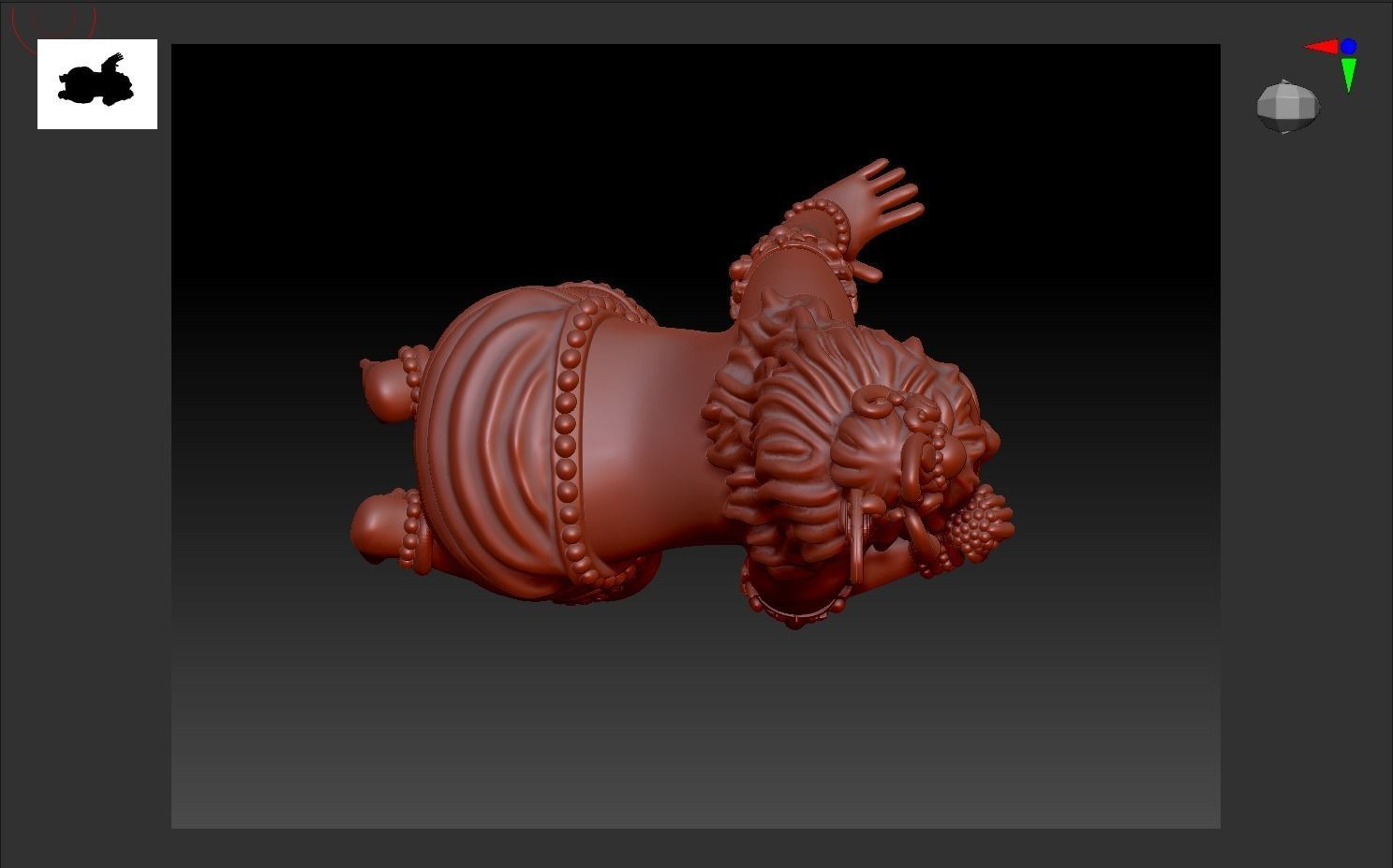 Bal Krishna 3D print model 3D model 3D printable | CGTrader