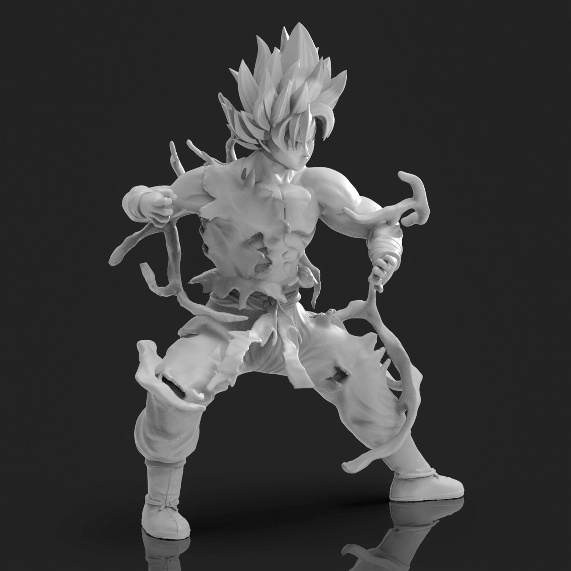 Son GoKu Dragon Ball 3D Printable free 3D model 3D printable | CGTrader