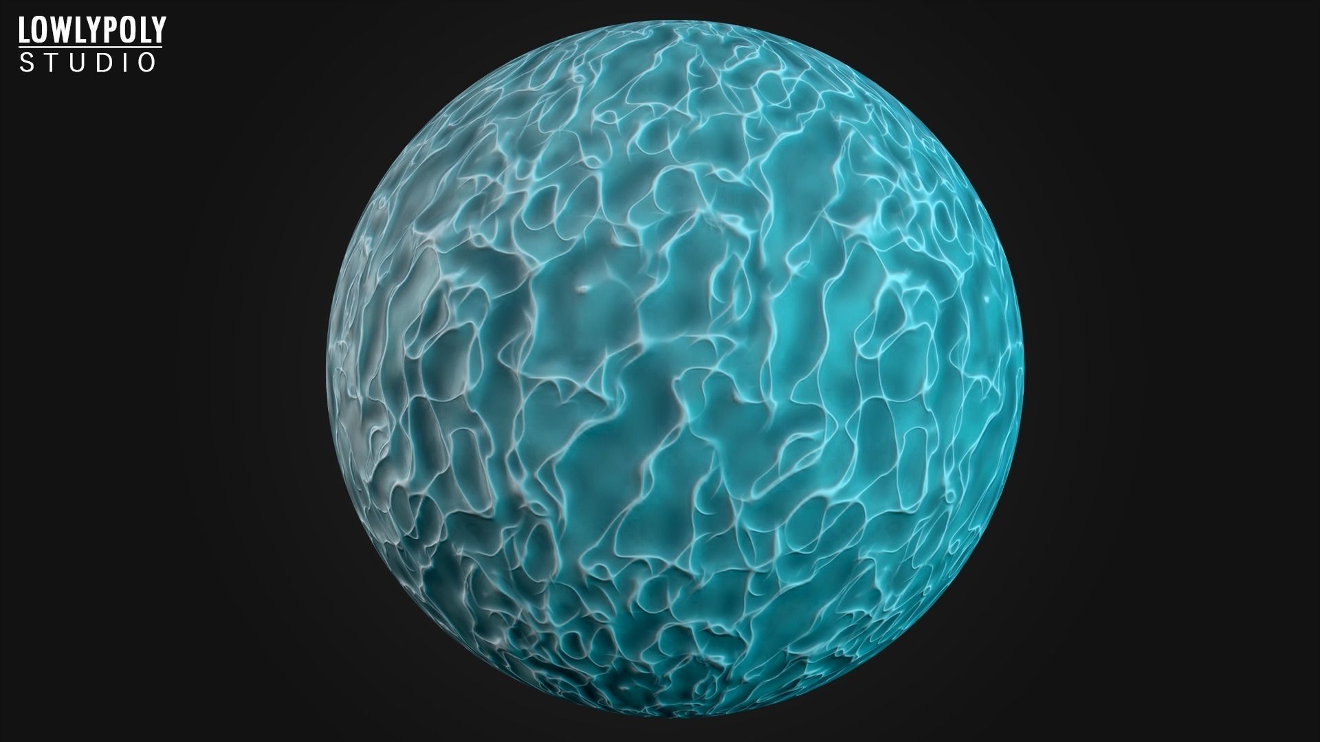 Texture Stylized Water Vol 154 - Hand Painted Textures VR / AR / low ...