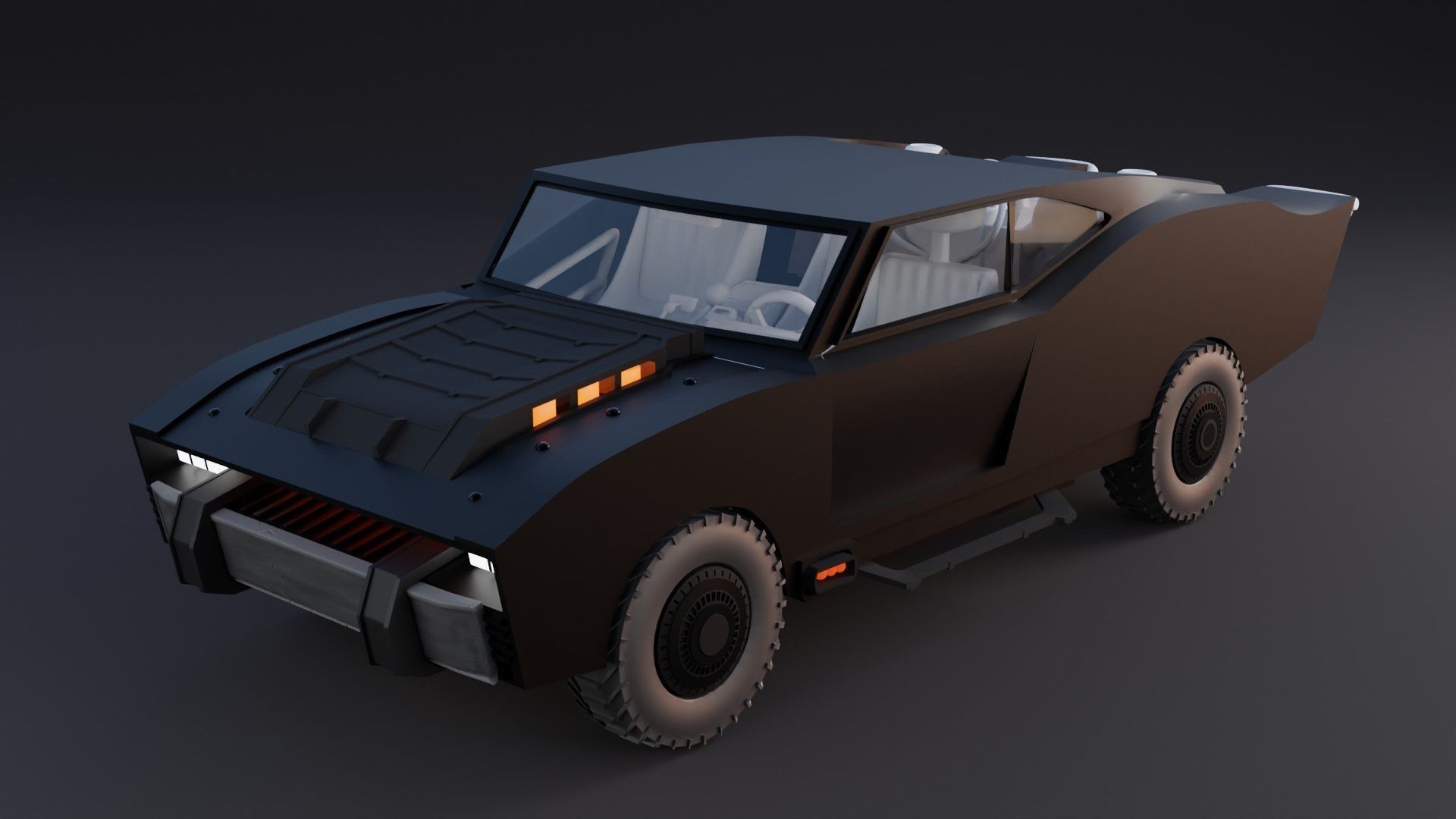 Batmobile - The Batman 2022 3D model | CGTrader
