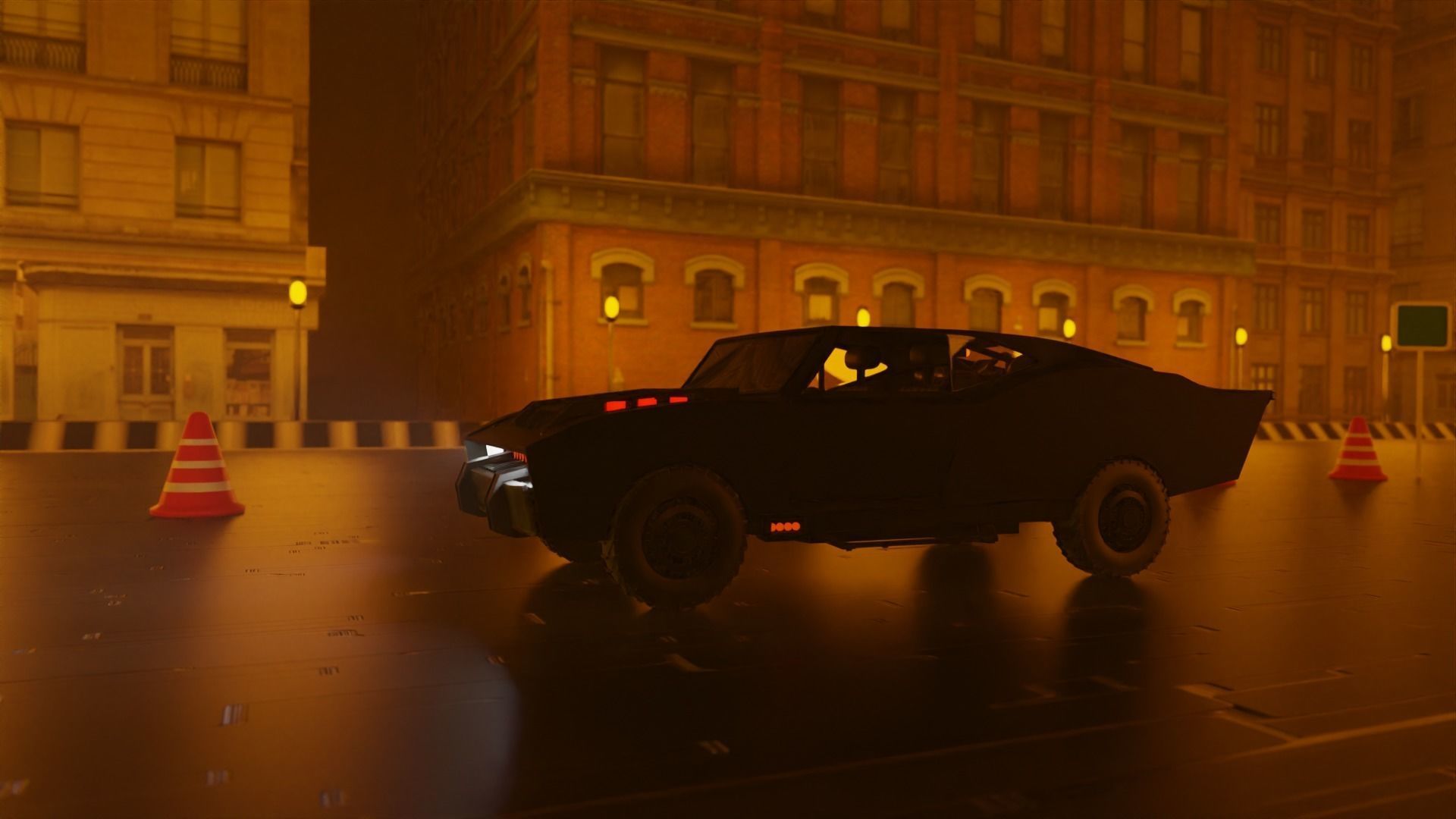 Batmobile - The Batman 2022 3D model | CGTrader