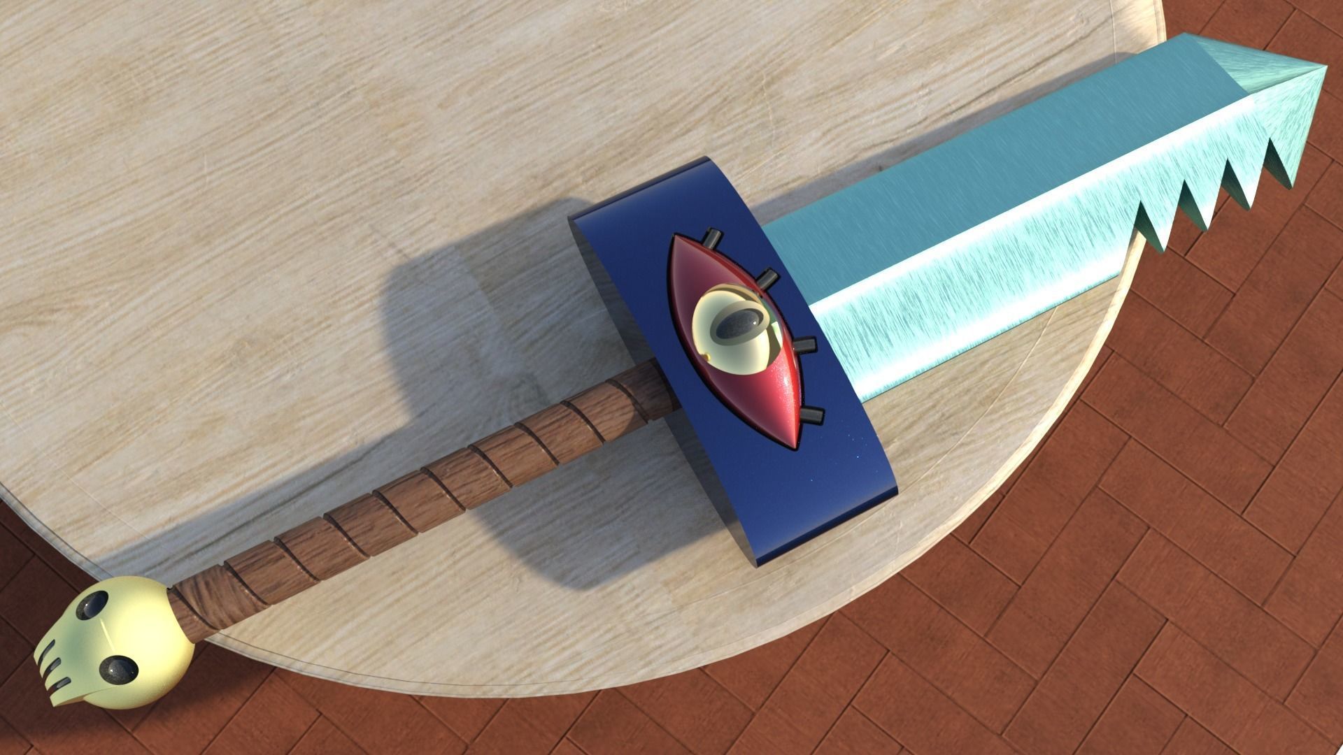Jake s Sword 3D model 3D printable | CGTrader