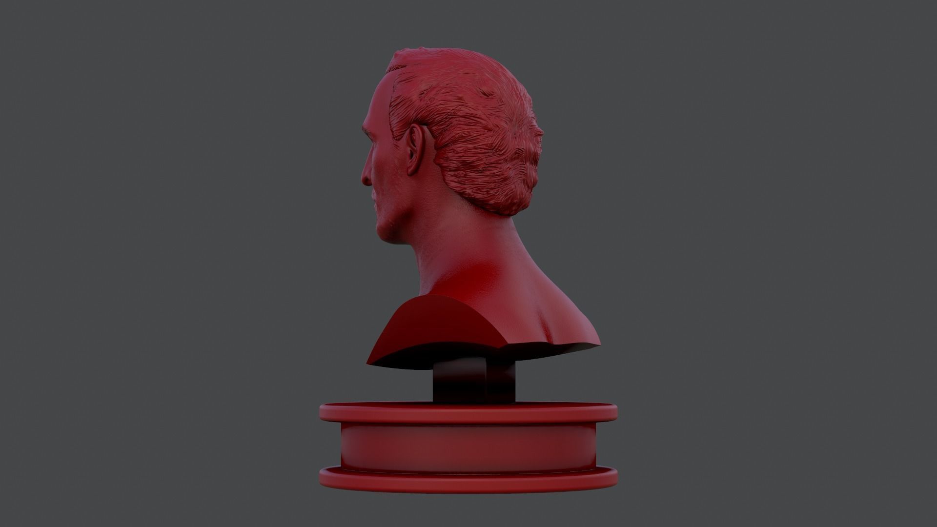 Matthew McConaughey 3D model 3D printable | CGTrader