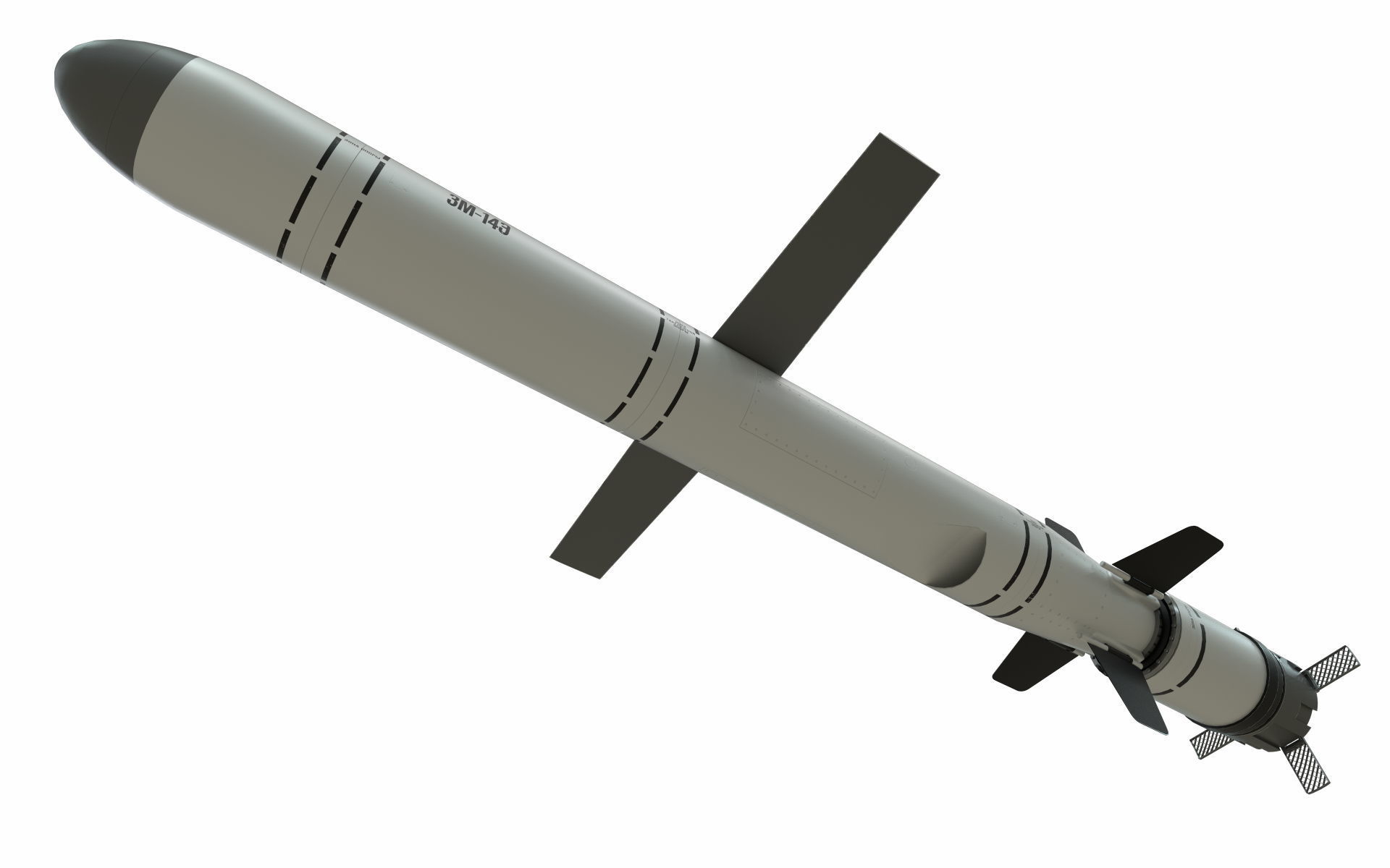 3D model 3M-54 Kalibr- 3M14 Biryuza VR / AR / low-poly | CGTrader