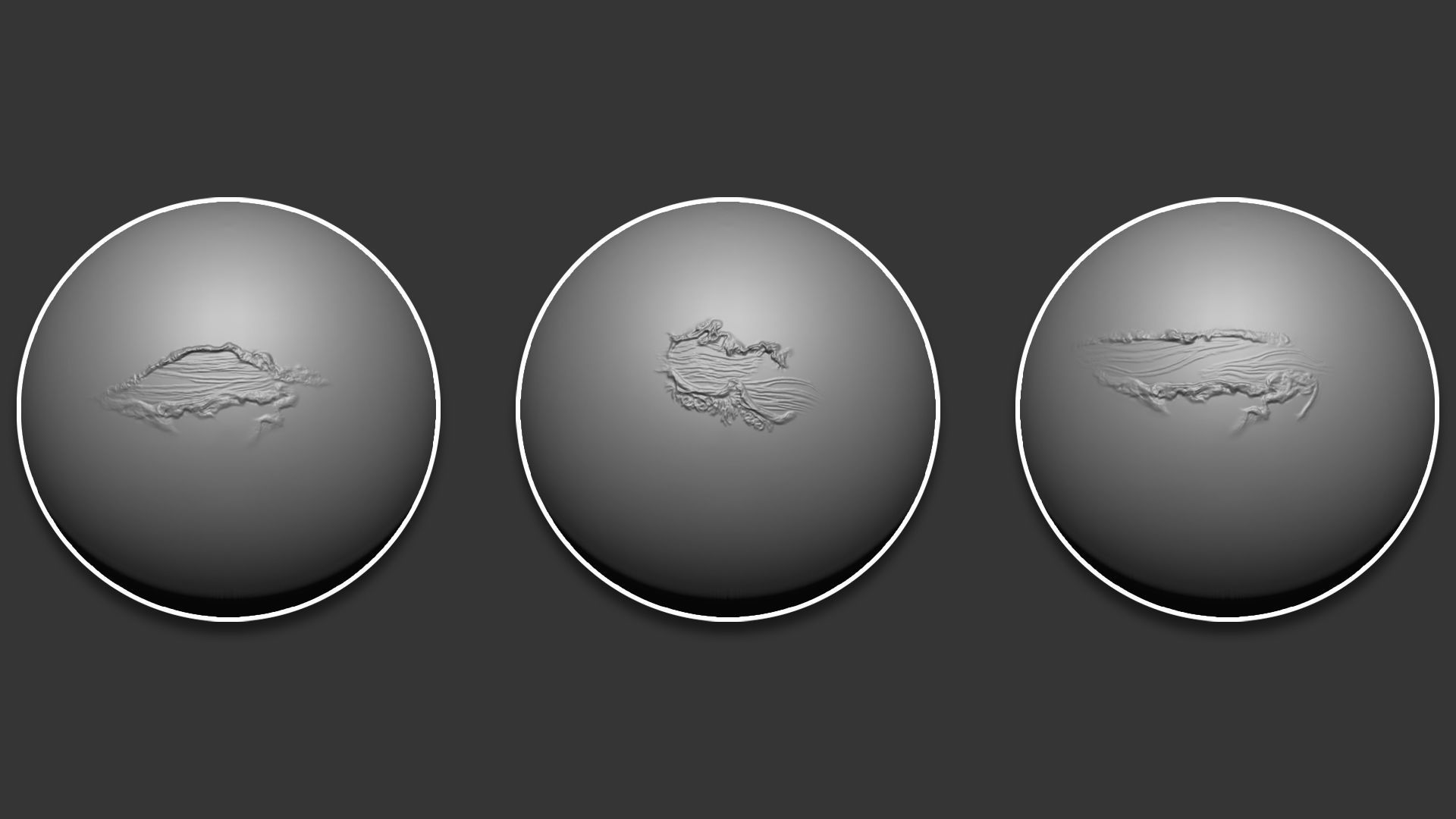 80 Torn Fabric Brushes Alpha IMM BrushVol02 3D model | CGTrader