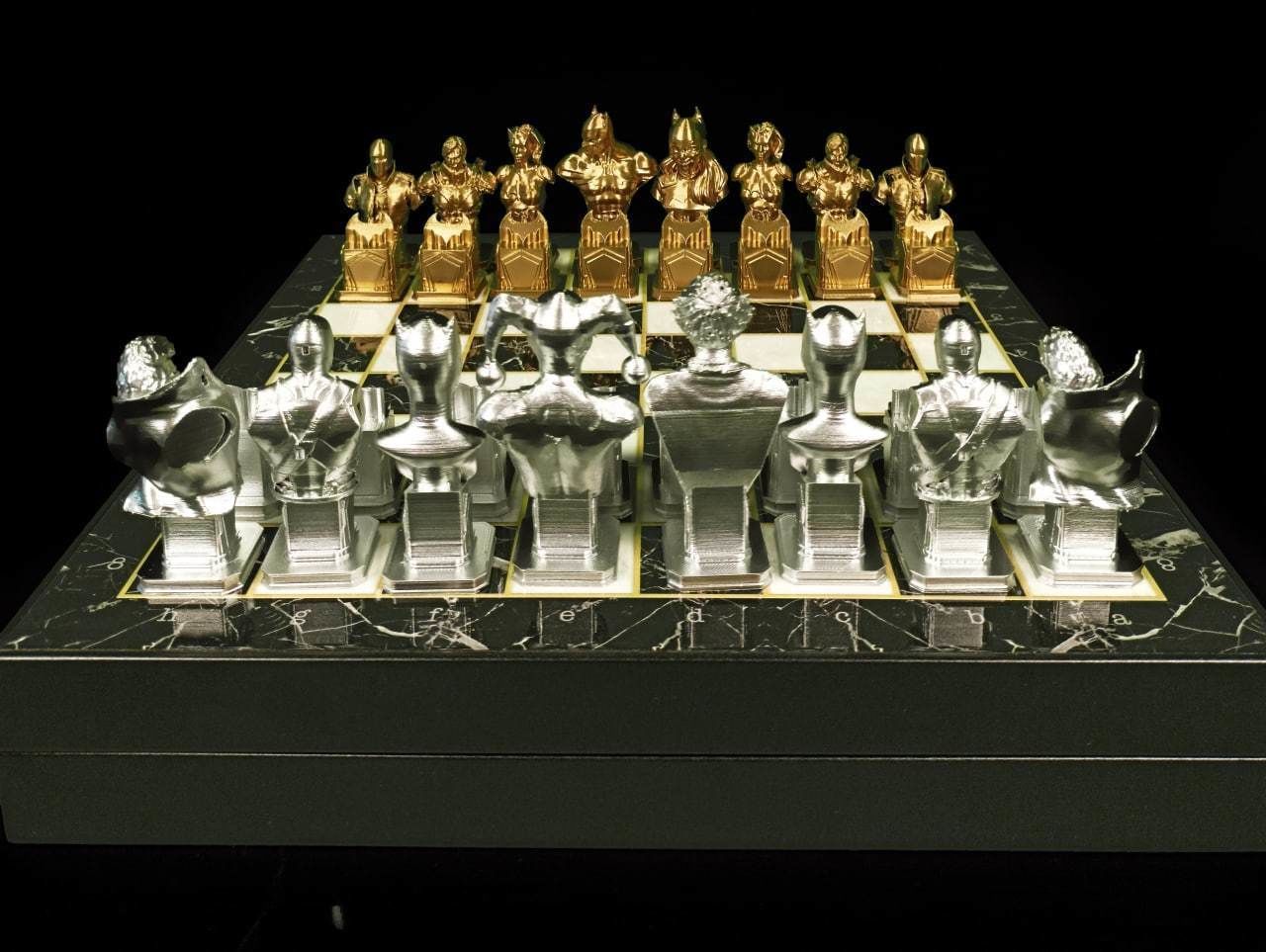 Batman Vs Joker CHESS Set 3D model 3D printable | CGTrader