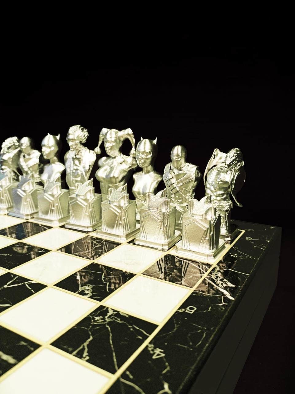 Batman Vs Joker CHESS Set 3D model 3D printable | CGTrader