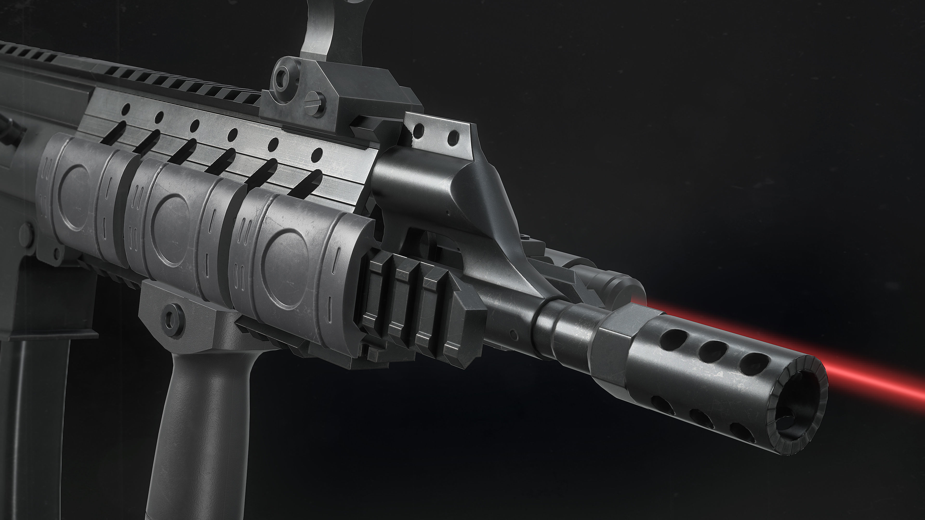 SS2V5 Assault Rifle free VR / AR / low-poly 3D model rigged | CGTrader