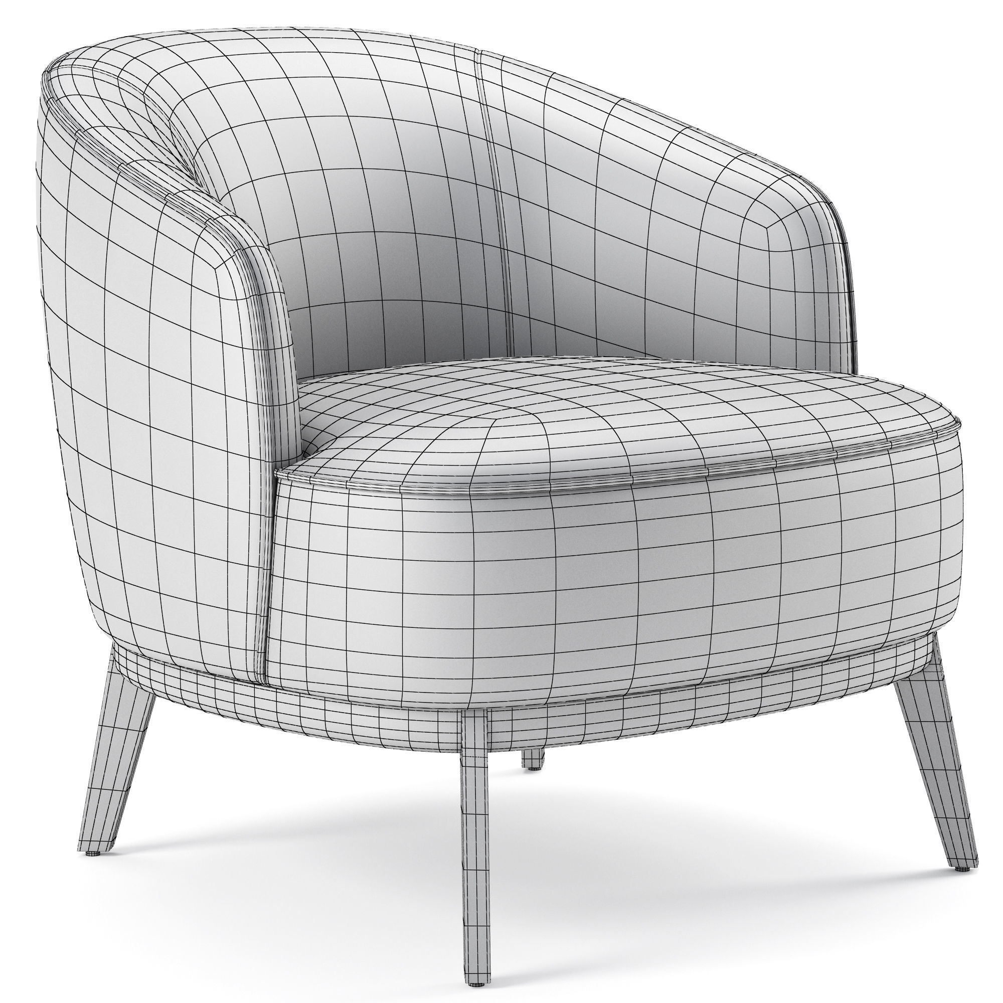 Megan Maple Chair 3D model | CGTrader