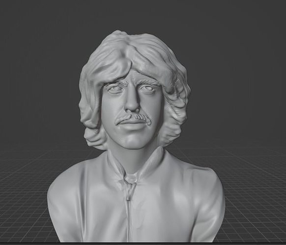 George Harrison 3D model 3D printable | CGTrader
