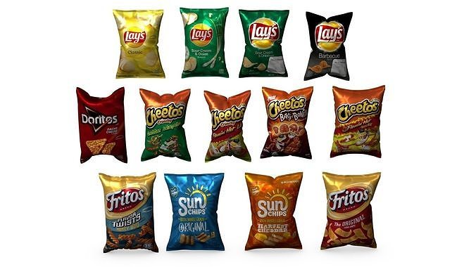 3D model Snack VR / AR / low-poly | CGTrader