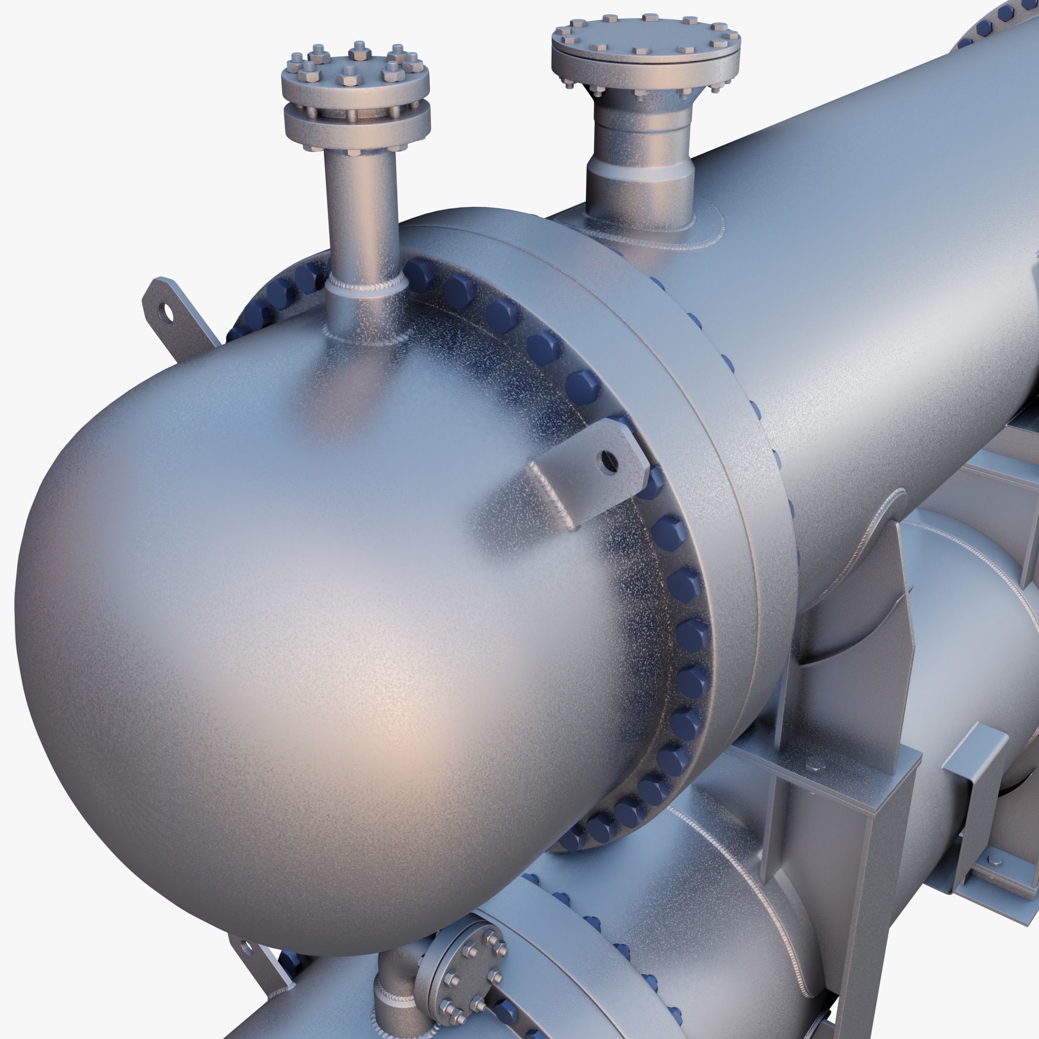 Heat Exchanger Highly Detailed 3D model | CGTrader