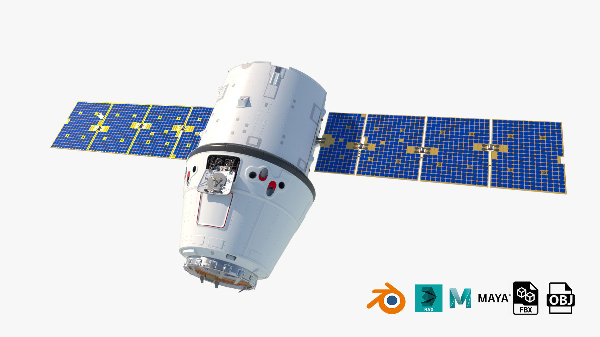 3D model Common Satellite VR / AR / low-poly | CGTrader
