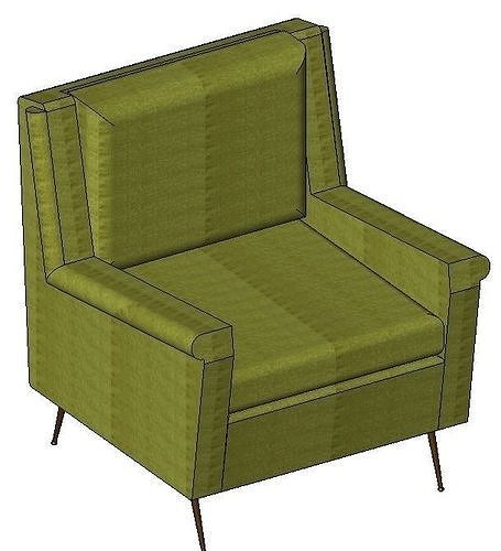 Chair Revit Family 3D model | CGTrader