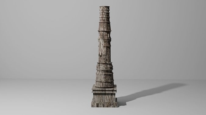 Ancient Pillar 3d Model Cgtrader