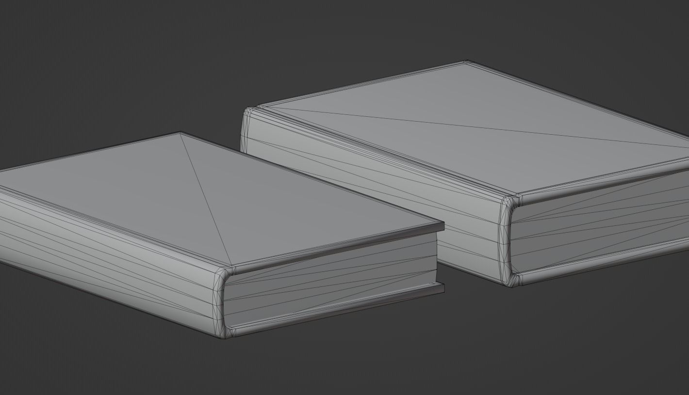 3D model Old Book asset VR / AR / low-poly | CGTrader