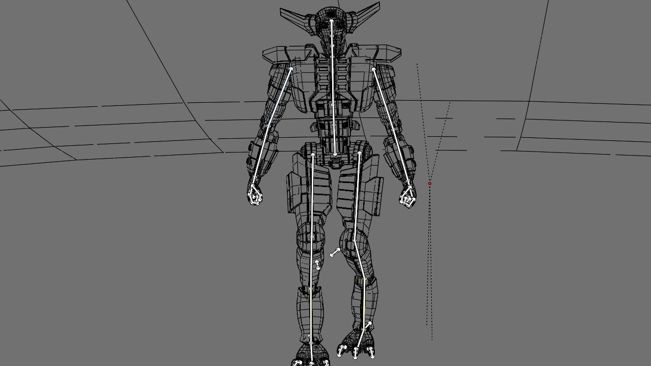 Villain robot rigged - animated character 3D model animated rigged ...