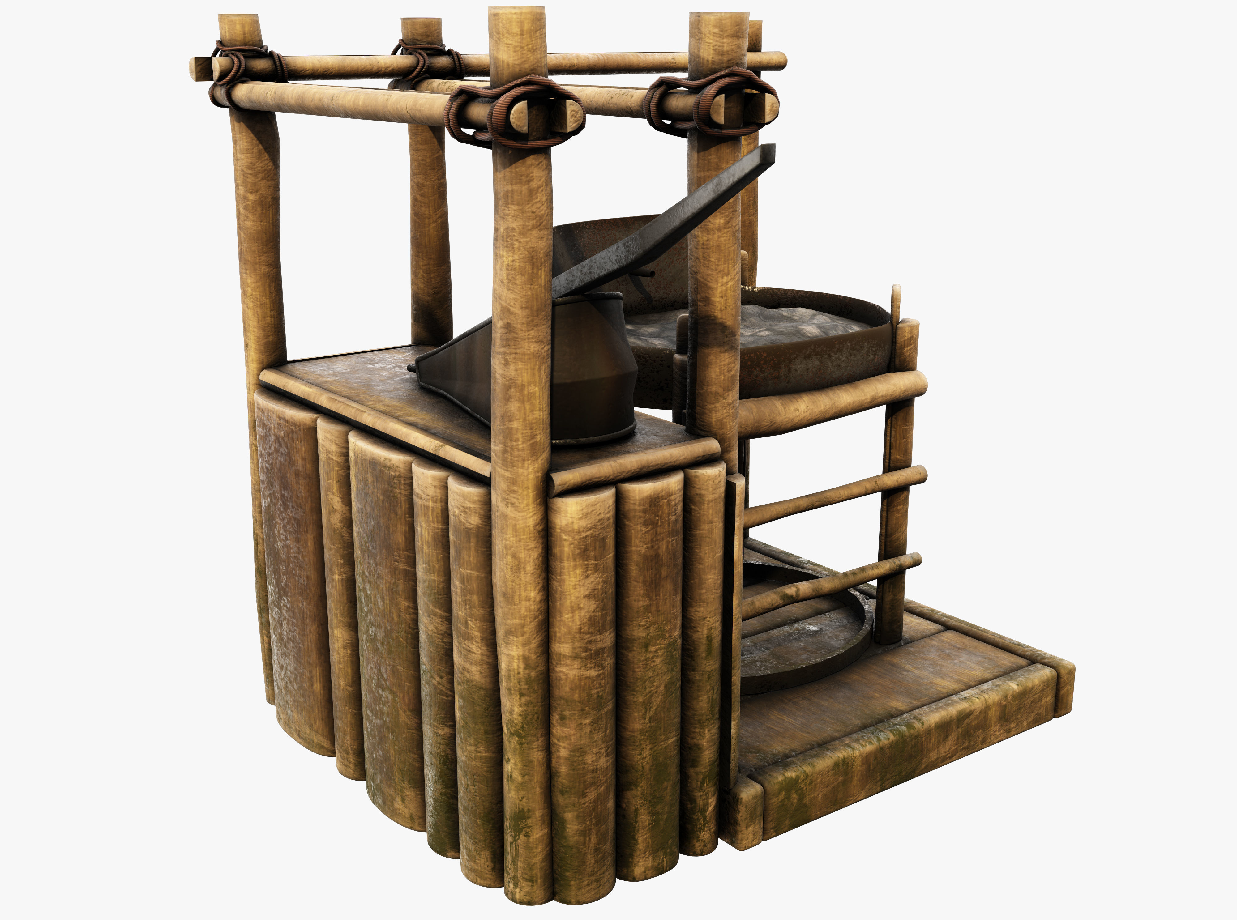 3D model Blacksmith Portable Forge VR / AR / low-poly | CGTrader