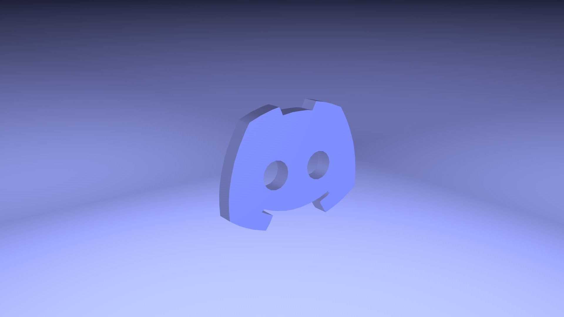 Discord logo 3D model | CGTrader