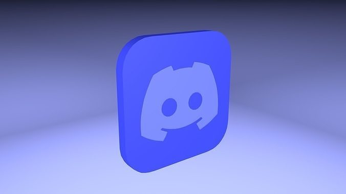 Discord logo 3D model | CGTrader