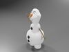 Olaf 3D Model from frozen free VR / AR / low-poly 3D model | CGTrader