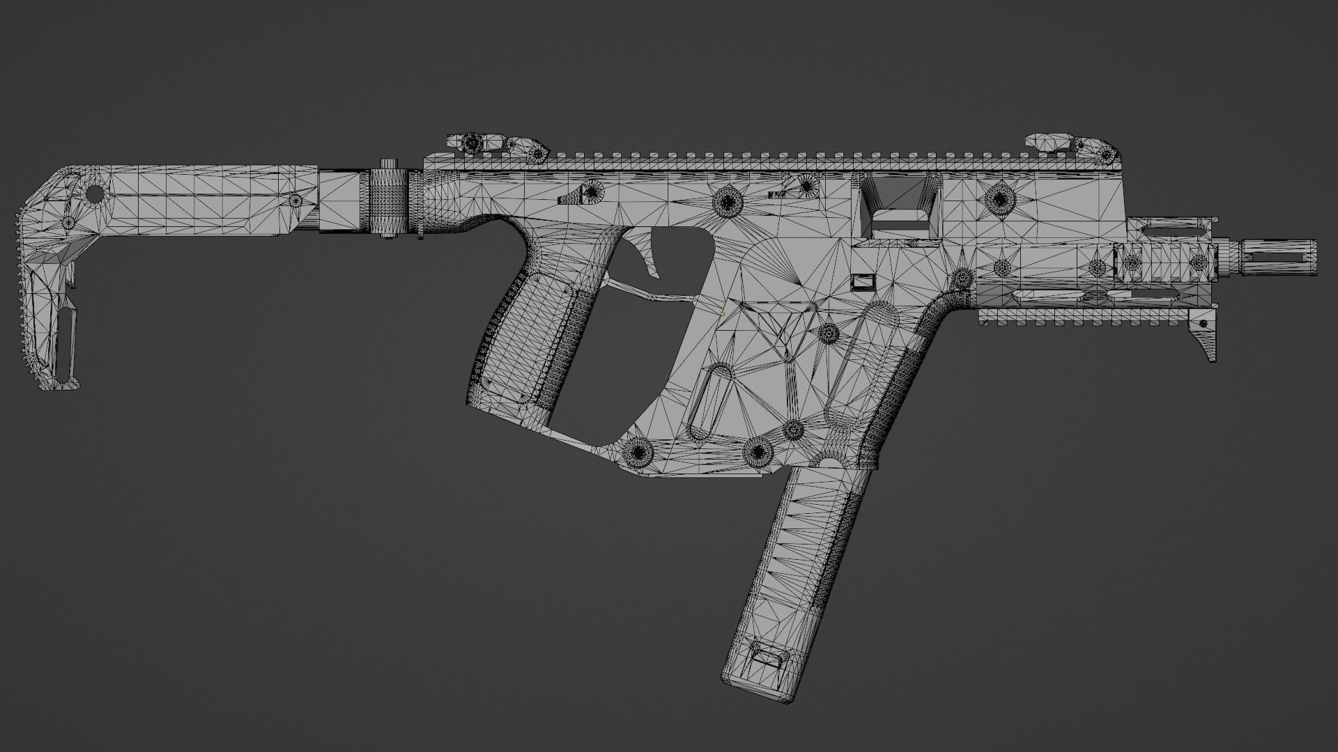 3D model kriss vector g2 VR / AR / low-poly | CGTrader